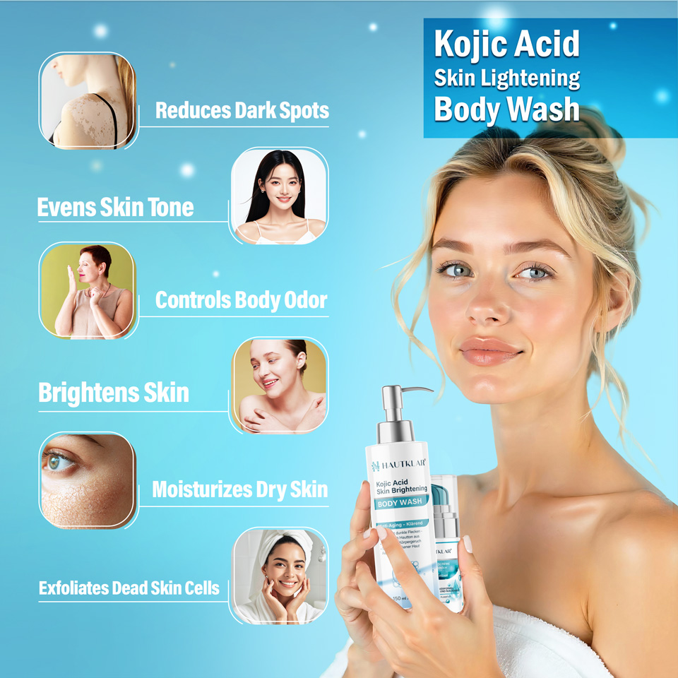 Kojic Acid Skin Lightening Body Wash – Hautklar